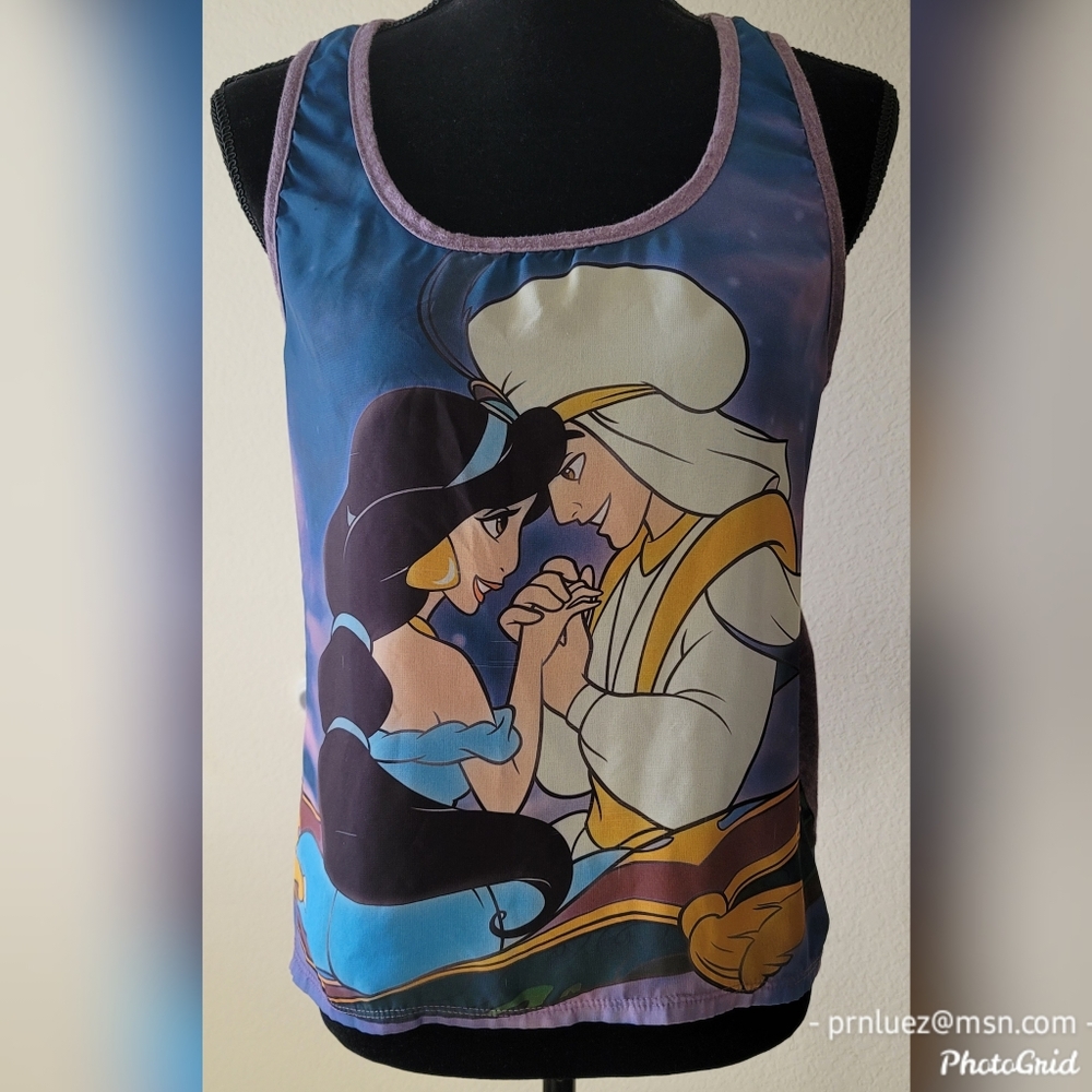 Disney's Aladdin & Jasmine Tank Top - Gem